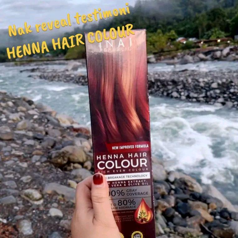 NEW COLOUR HENNA HAIR COLOUR INAI REPUBLIC - TikTok Shop Malaysia