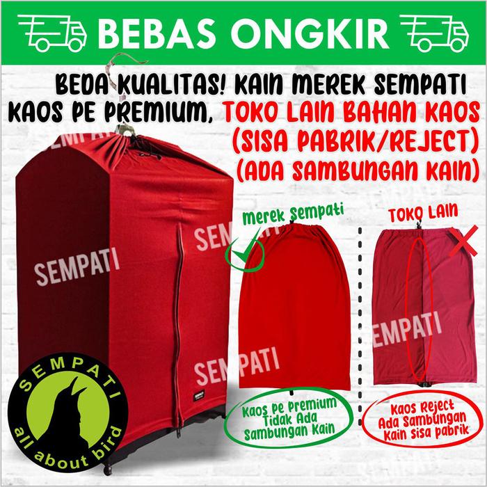 Jual KRODONG KERODONG SANGKAR BURUNG KOTAK MEREK SEMPATI NOMOR 1 & 2 ...
