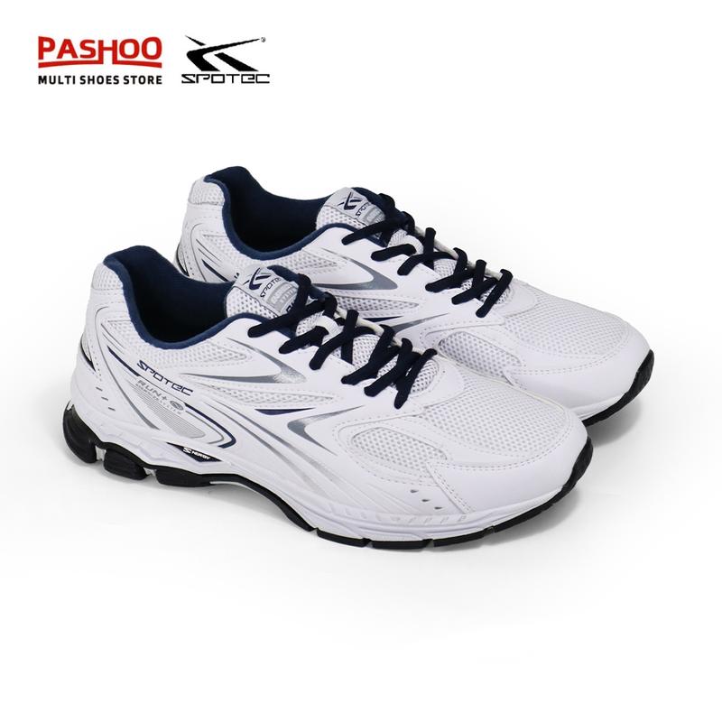 Spotec Sepatu Running Outdoor Glade Putih Biru - Shop | Tokopedia