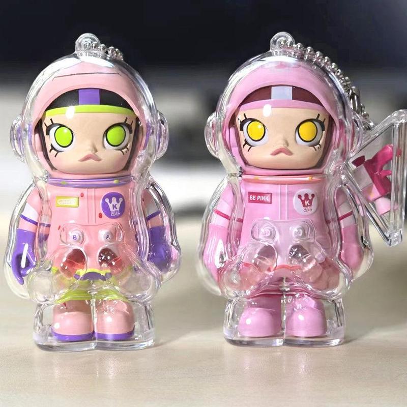 Popmart Space Molly V1 V2 V3 Case Protective cover Acrylic Transparent ...