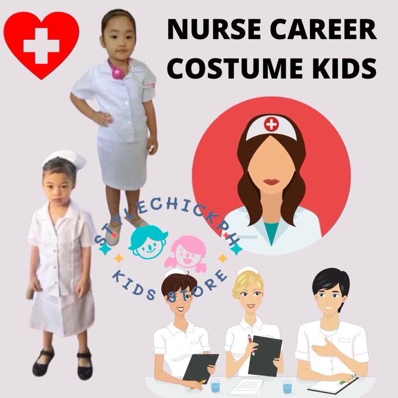 Career Frontliner Nurse/ Nurse Costume for kids Girls and Boys - TikTok ...