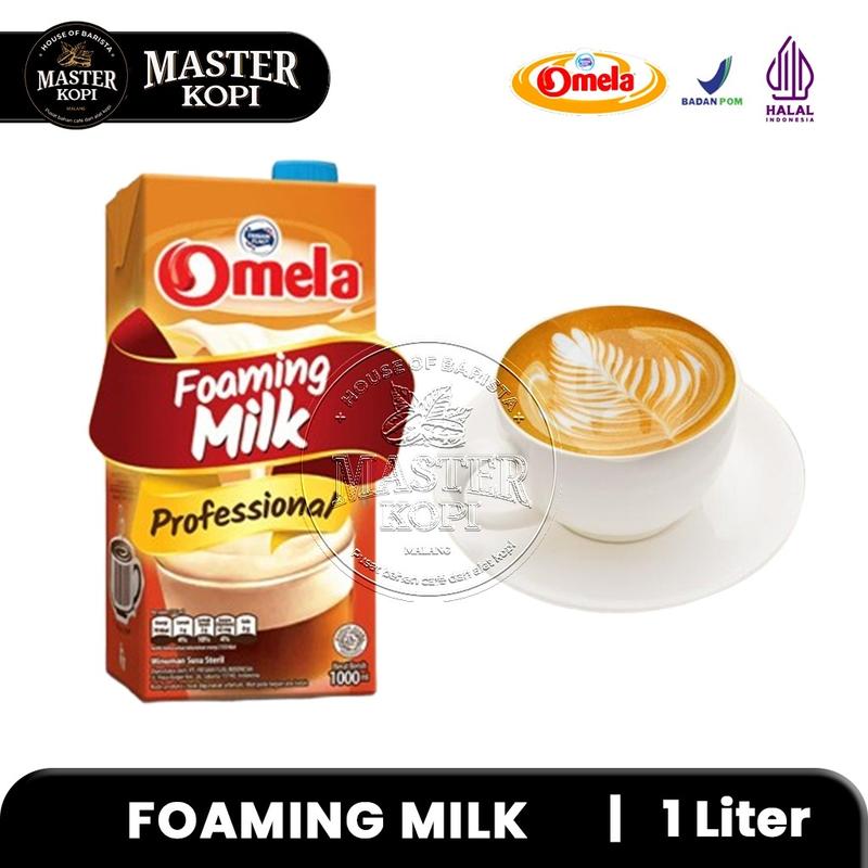 Omela Foaming Milk / Susu Foam Microfoam Kopi Latte Art (1 Liter ...