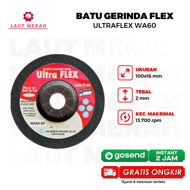 Batu Gerinda ULTRAFLEX WA60 4" - Shop | Tokopedia