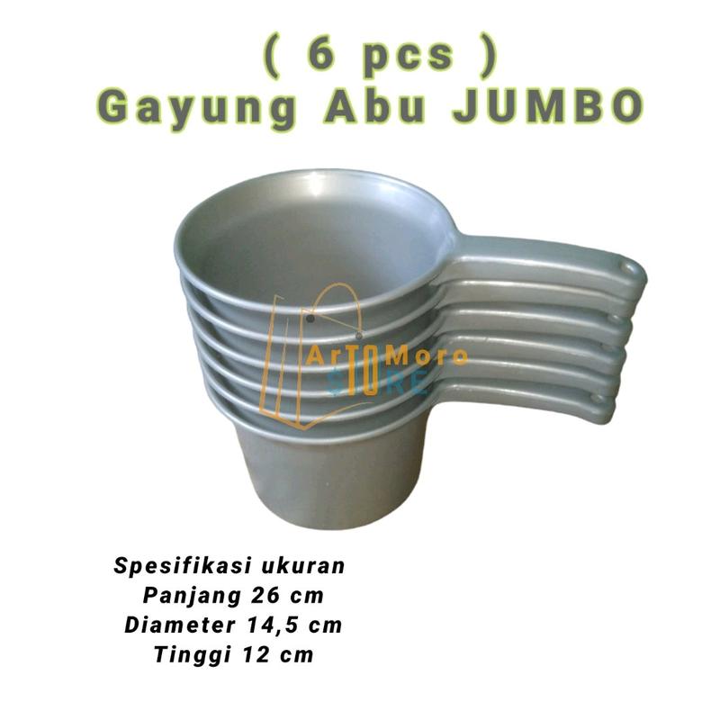 ( 6.pcs ) Gayung Abu jumbo - Shop | Tokopedia