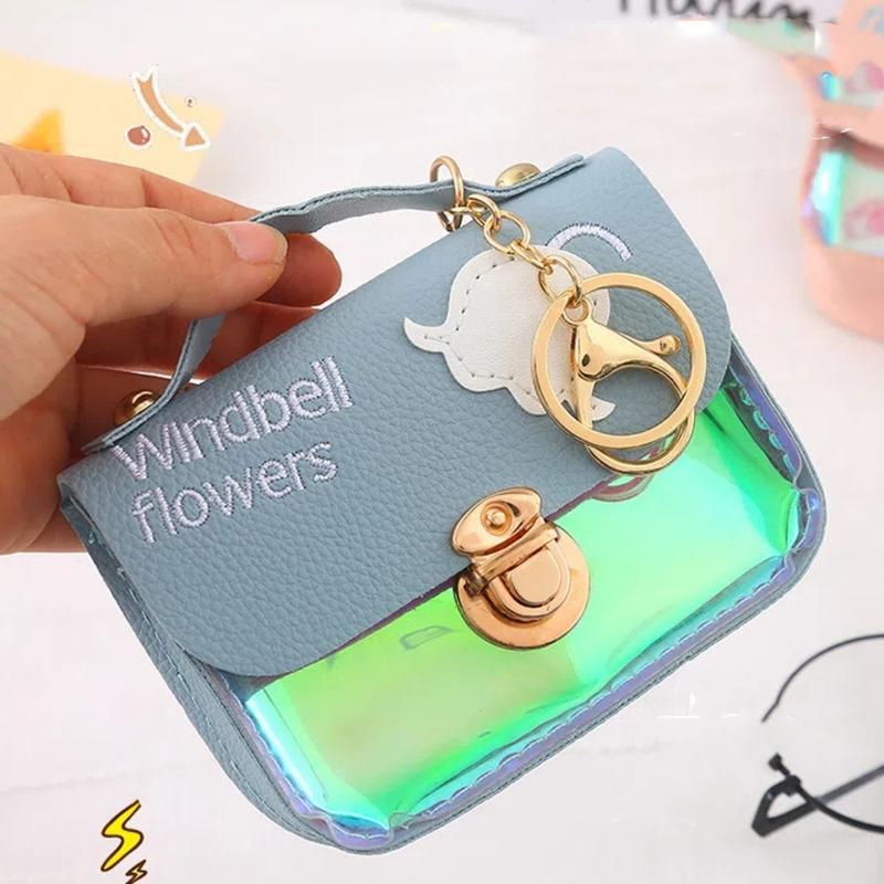 Earphone Organizer PVC Laser Zero Wallet Polyester Waterproo - TikTok ...