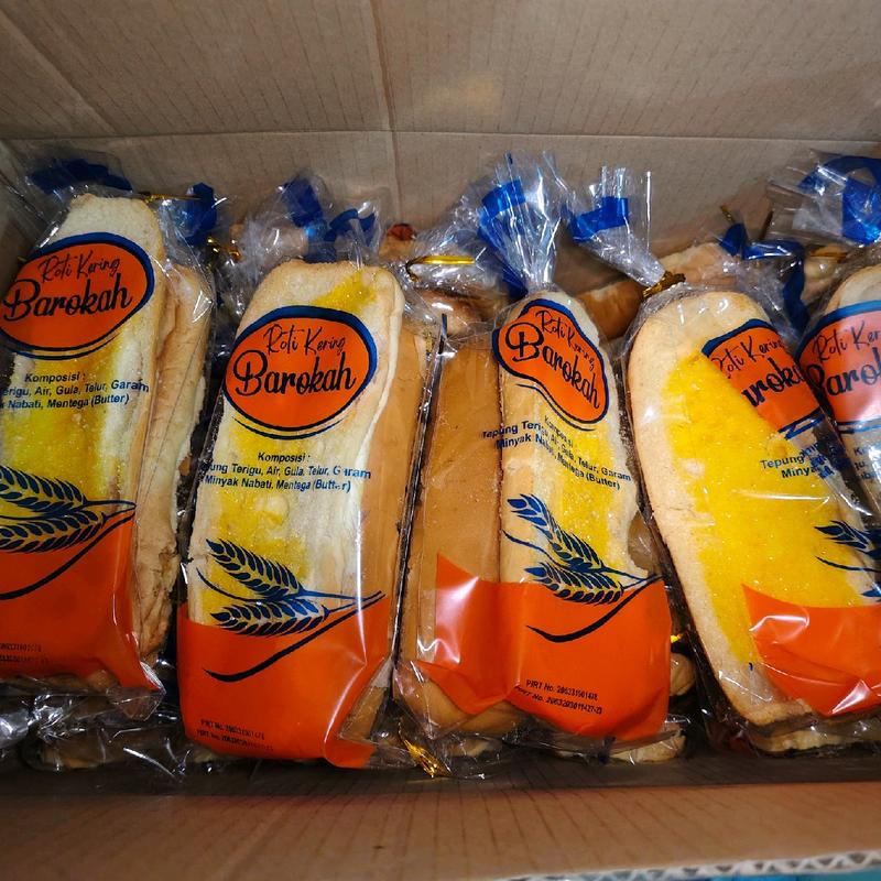 Roti Kering Barokah 1Dus isi 30Bks-1Bks isi 2roti HALAL - Shop | Tokopedia