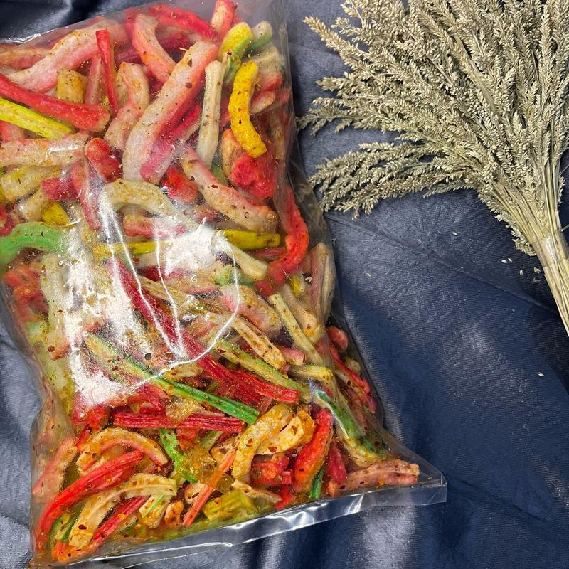 Sebring beton jupe,sebring kerupuk jahat,seblak kering,pedas,gurih,enak ...