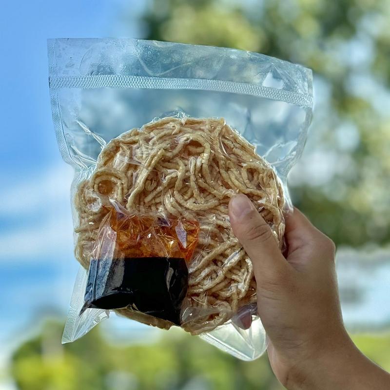 Muar Mee Siput With Ikan Bilis Sambal Snack Mee Siput Viral Muar ...