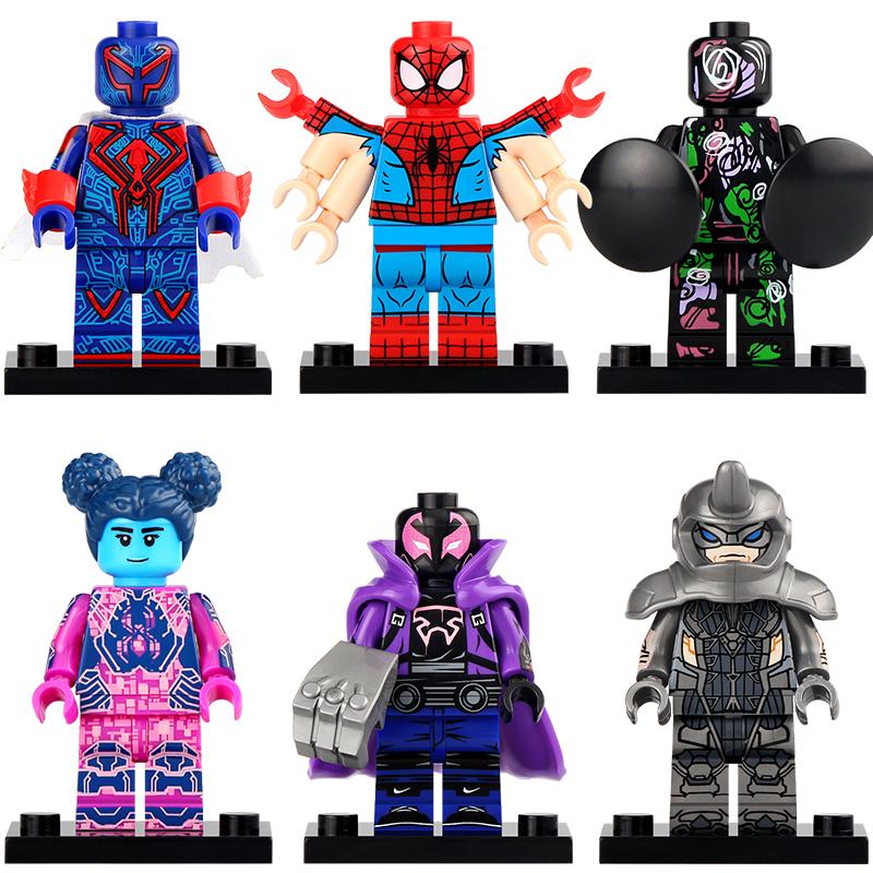 Tokoh Aksi Super, Spider, Spider Spot Blackened, Rhino Prowler - TikTok ...