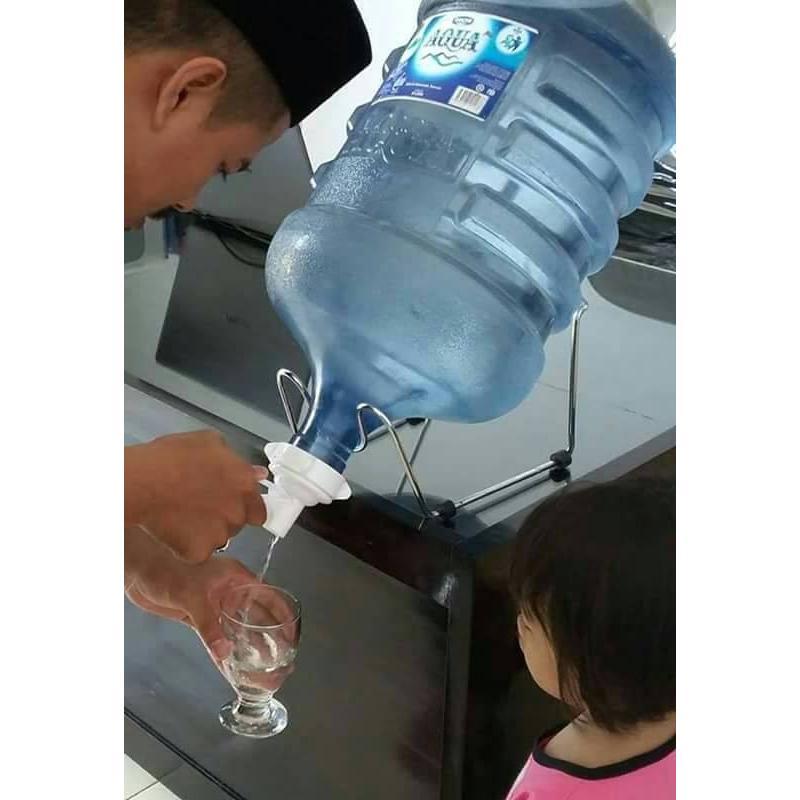 Rak galon aqua praktis tanpa guci PROMO - Shop | Tokopedia