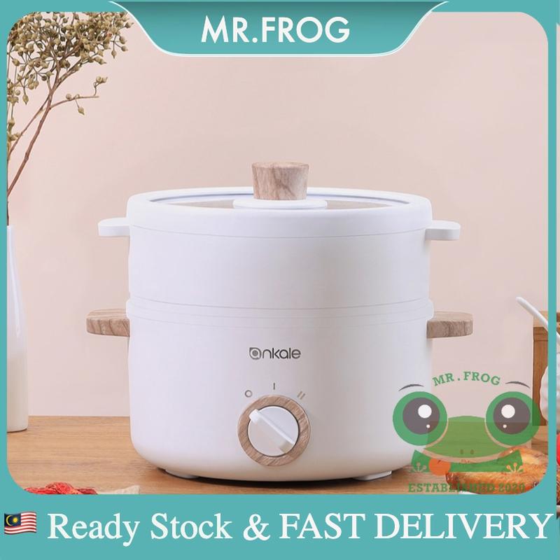 ANKALE Ceramic Electric Multi Cooker Steamboat Boil Soup Fried - TikTok ...
