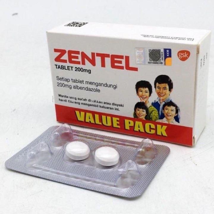 Zentel Tablet 200mg (Ubat Terbaik untuk Cacing Gelang, Cacin - TikTok ...
