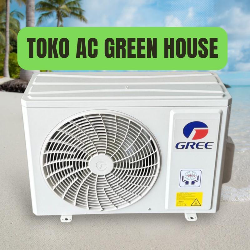 Outdoor AC Gree 1/2 pk GWC-05N1/A Standart 385 Watt Full Freon R32 Non ...