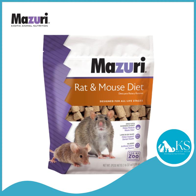 Mazuri Rat & Mouse Diet 2lb Small Animal Feed - TikTok Shop Singapore