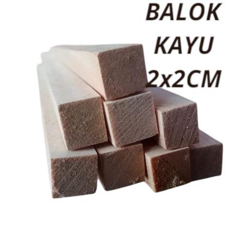 STIK BALOK KAYU RENG UKURAN 2x2CM PANJANG 100CM KAYU SUDAH D - Shop ...