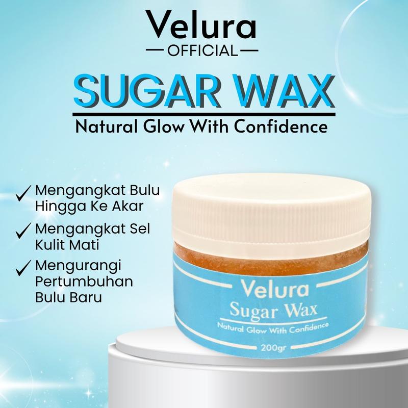 Velura Paket Promo 3 PCS Perawatan Wanita Sugar Wax+Deodorant Spray, Paket Menghilangkan Bulu ...