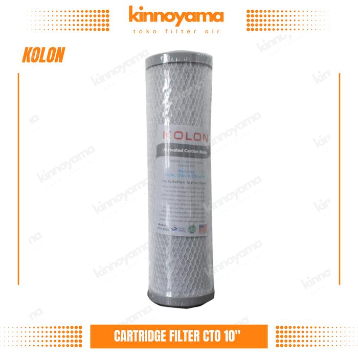 Jual Cartridge Filter Air CTO / Karbon Blok / CTO Filter Carbon Active ...