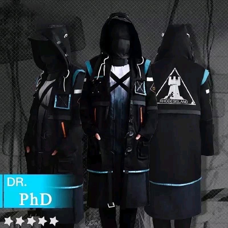 JAKET PARKA DOCTOR RHODES ISLAND AMIYA ARKNIGHT - Shop | Tokopedia