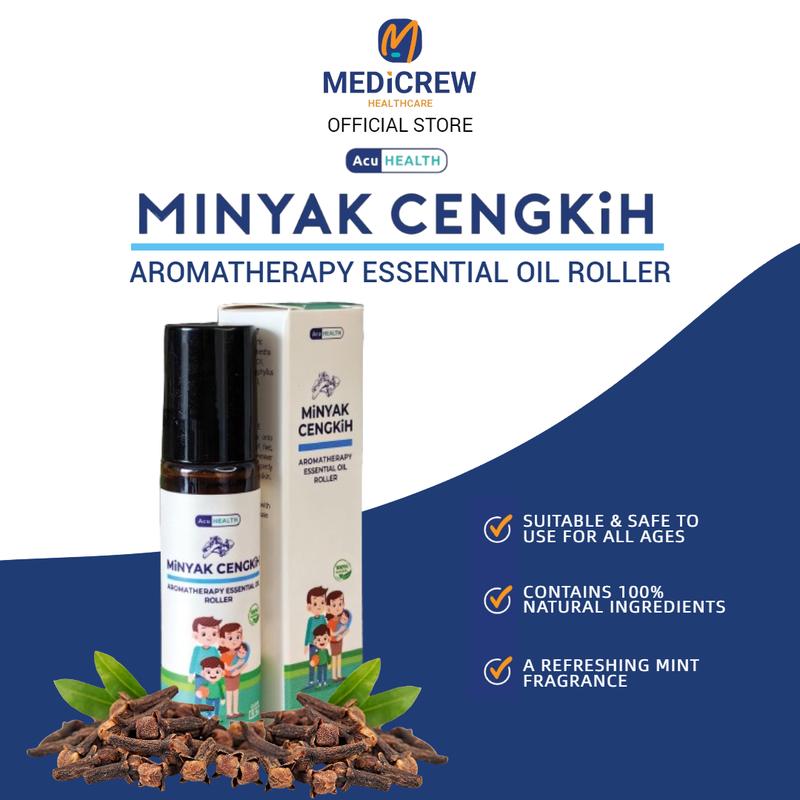 AcuHEALTH Minyak Cengkih Aromatherapy Essential Oil Minyak Bayi ...