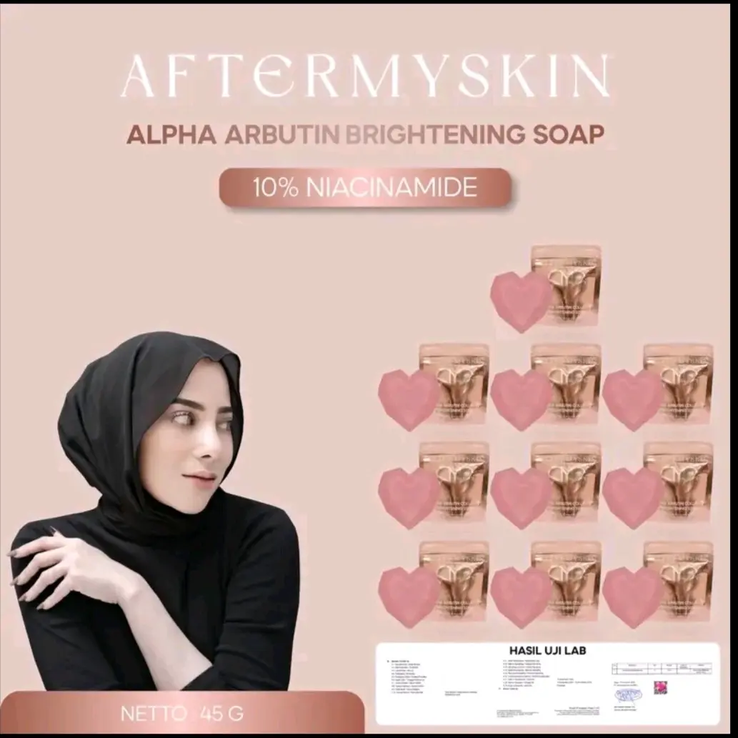 Aftermyskin (Ready siap kirim tidak po) 1 pcs sabun after skin original ...