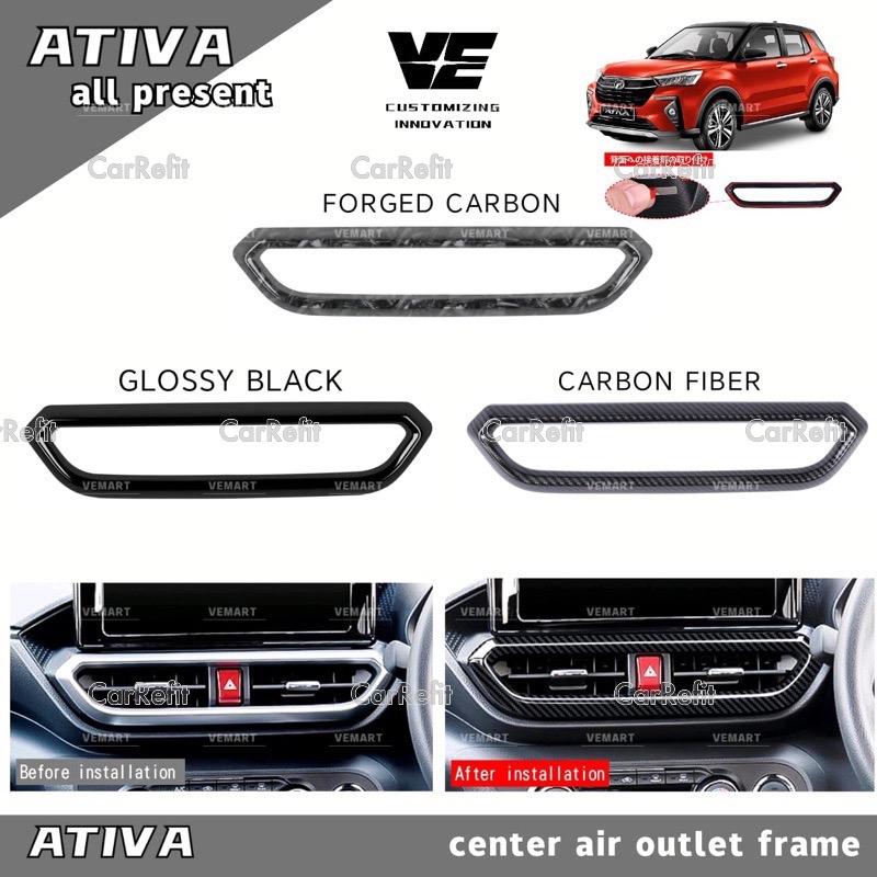 CarRefit Perodua Ativa car air conditioning panel frame cove - TikTok ...