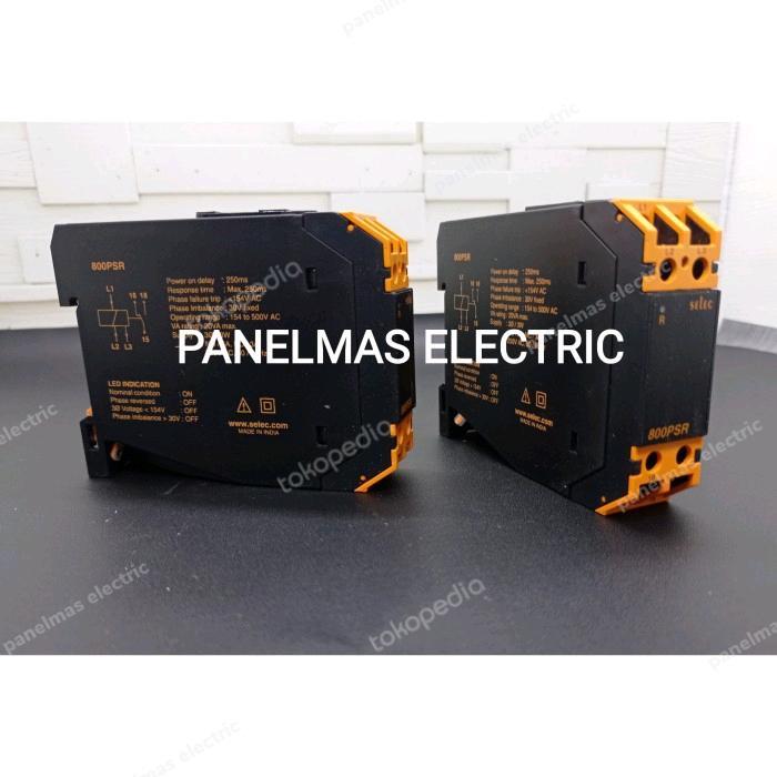 Jual Analog Phase Sequence 800Psr Selec Relay Kontrol Phase Failure Pfr ...