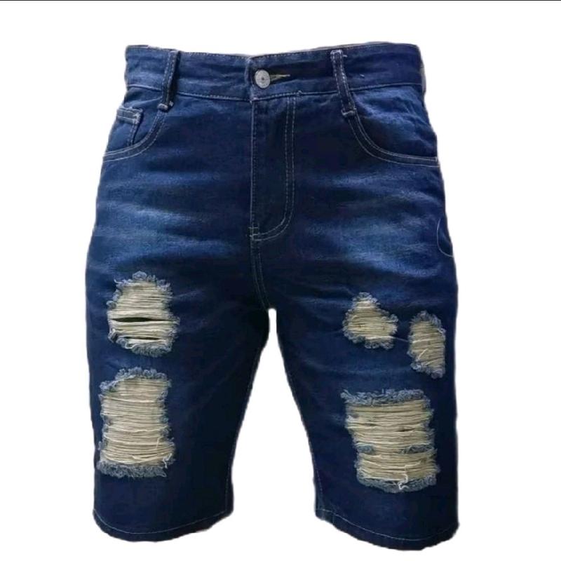 TATTERED MAONG SHORT DENIM FOR MEN - TikTok Shop Philippines