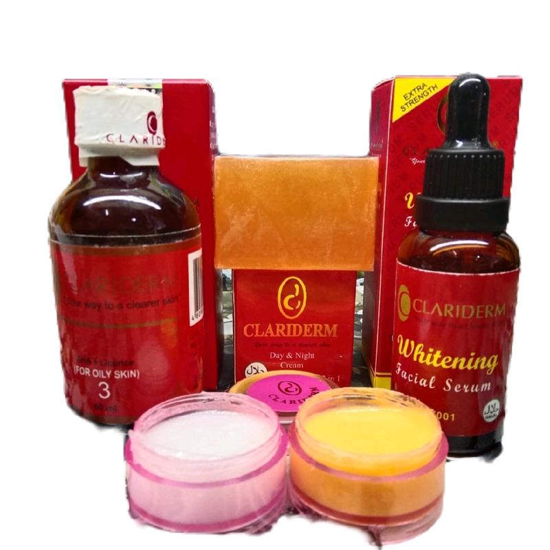 Paket Cream Claridem 5In1 Original Bpom untuk Masalah Kulit Wajah ...