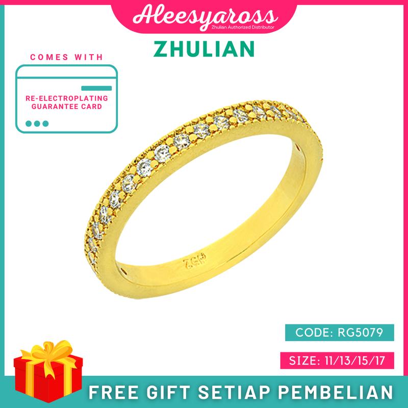 [RG5079] Cincin BELAH ROTAN BATU ZHULIAN Gold Plated Ring Jewellery ...
