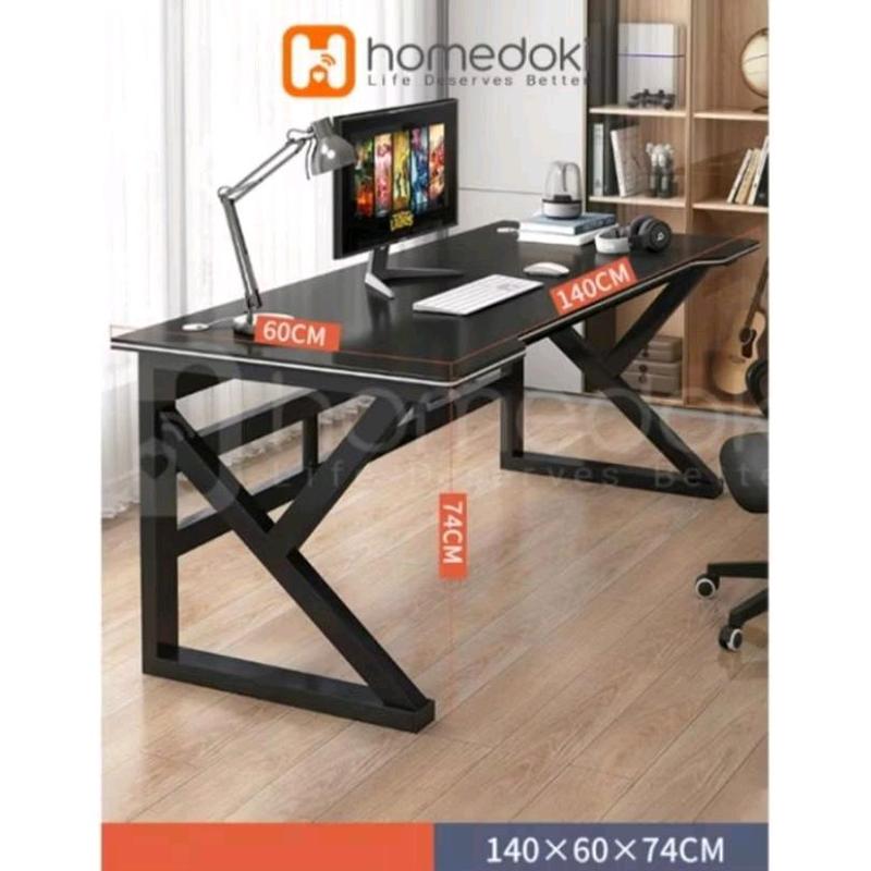 HMS Meja Komputer/ Meja Gaming/ Meja Kantor Kokoh - Shop | Tokopedia