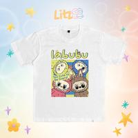 Jual Kaos Anak Kekinian Motif Labubu "CUTE LABUBU" | Katun Combed ...