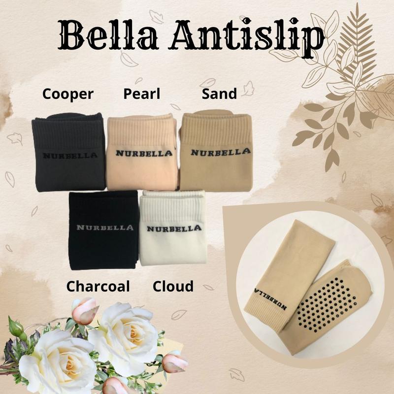 BELLA SOCKS ANTI SLIP BY NURBELLA - Stokin Premium| Stokin muslimah ...