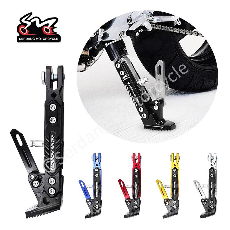 Adjustable Side Stand Motorcycle Kickstand Tongkat Motor Motosikal ...