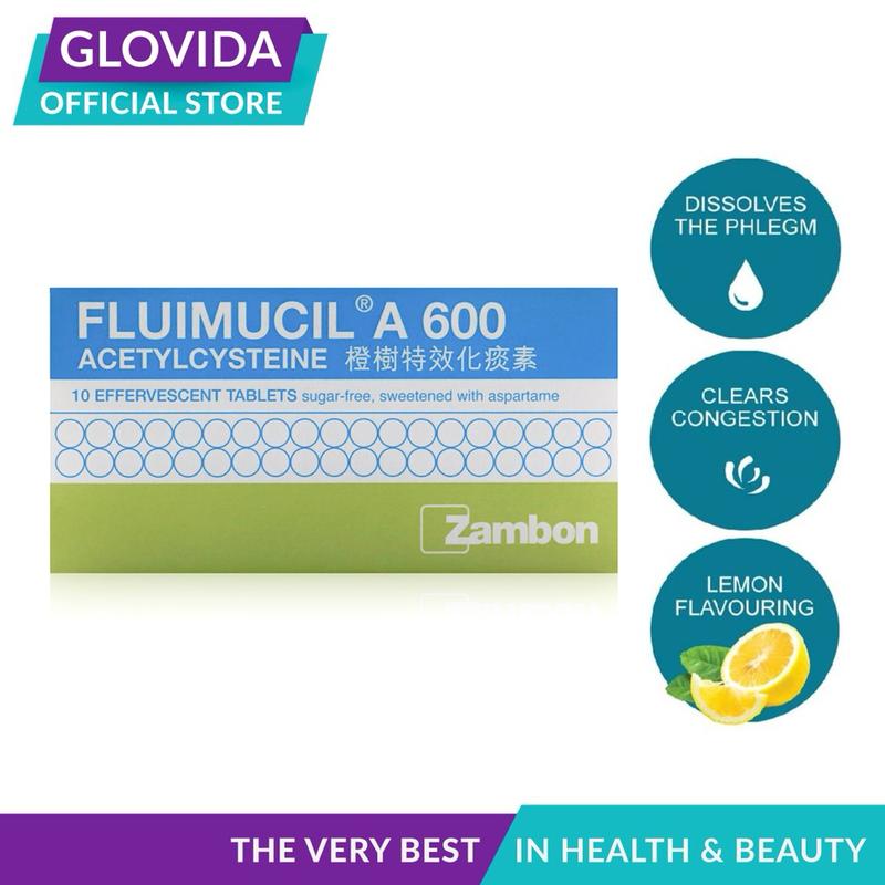Fluimucil A 600mg Effervescent Tablets 10's | Exp: Dec-2026 - TikTok ...