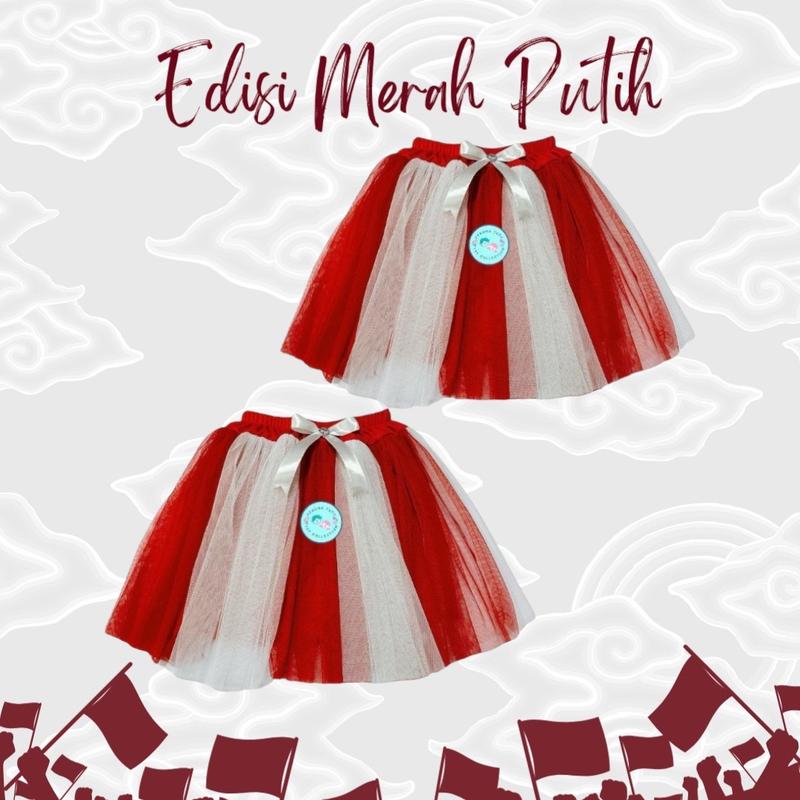Rok Tutu Anak Perempuan 1-12 Tahun Edisi Merah Putih KOMBINASI - Shop ...