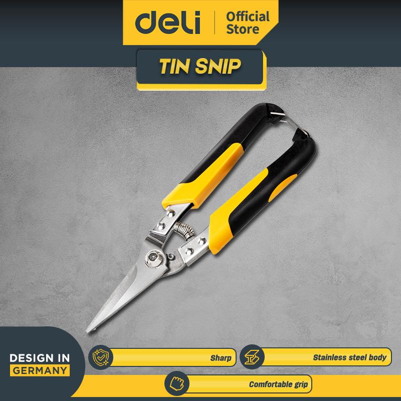 Deli Gunting Baja Ringan / Tin Snip 9 Inch DL351008 Logam - Shop ...
