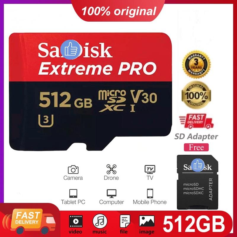 Original Memory card hp 128/256/512gb Ultra micro sd card A1 - Shop ...