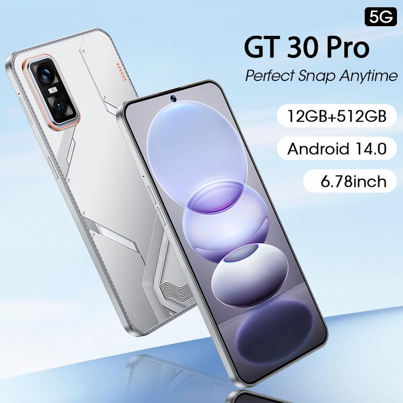 INFINX GT30 Pro 6.78 inci 48MP+72MP 5500mAh 12GB+512GB Android 14.0 ...