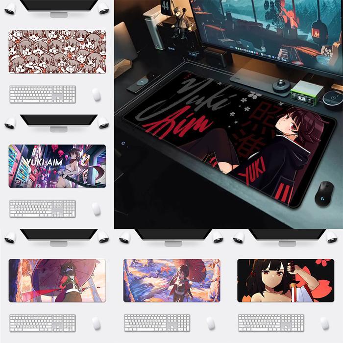 Jual Yuki Aim Mousepad Hd Printing Computer Gamers Locking Edge Non ...