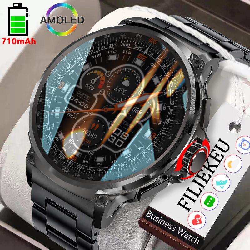 Jam Tangan Pintar, FILIEKEU, Skrin HD Bulatan Penuh 1.85-inci, - TikTok ...