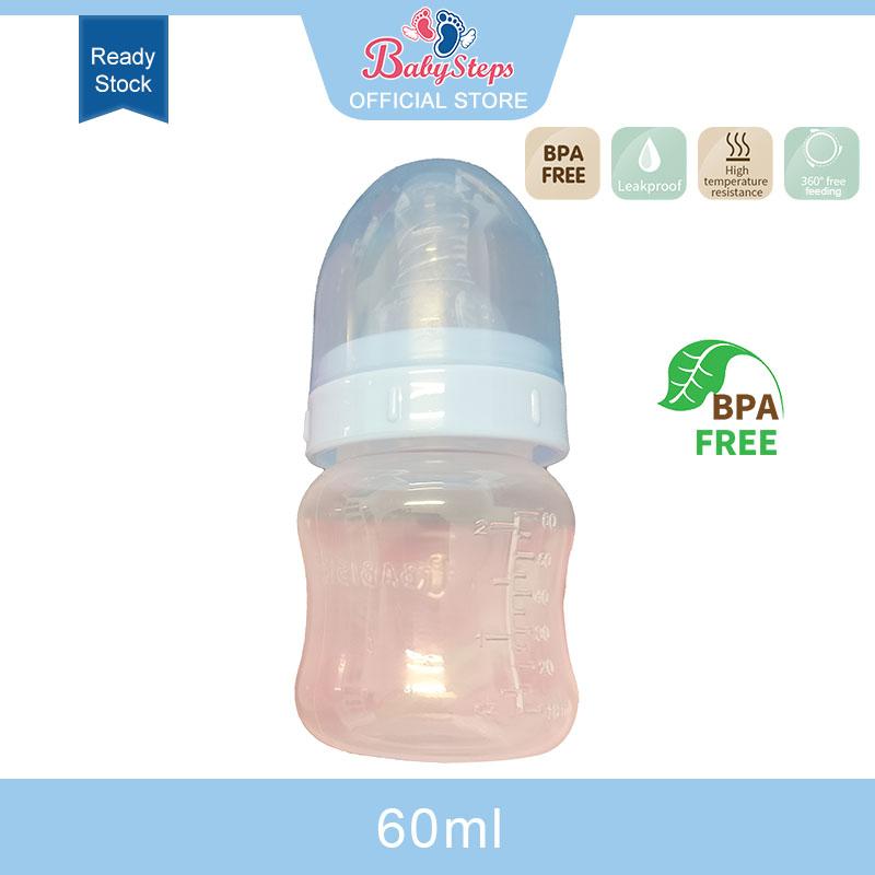 Botol Susu wide neck murah PP Leher Lebar dengan Reka Bentuk Anti ...