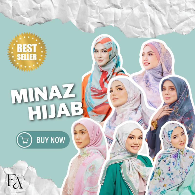 Minaz Hijab Tudung Bawal Cotton - TikTok Shop Malaysia