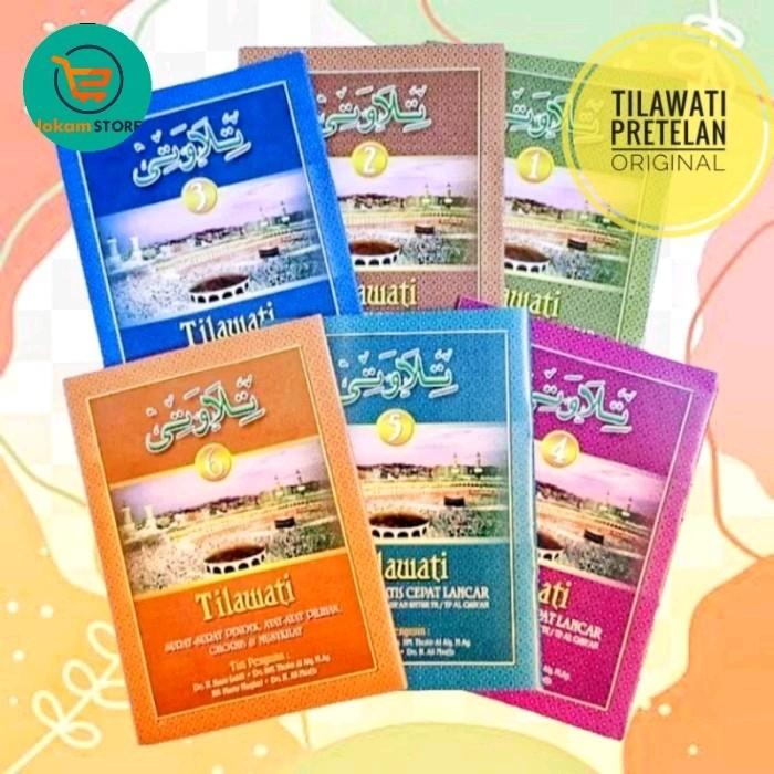 Buku Tilawati Jilid 1 sampai 6 Pretelan Soft Cover - Shop | Tokopedia