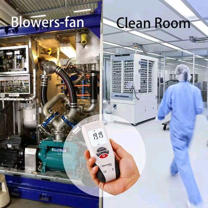 Manometer HT1890 Digital Differential Gauge Air Pressure HT-1890 psi ...