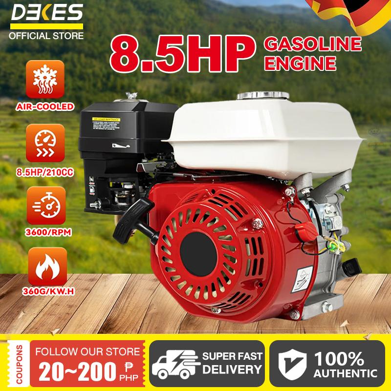 DEKES 4-Stroke Gasoline Engine 8.5HP High Speed or Low Speed - TikTok ...