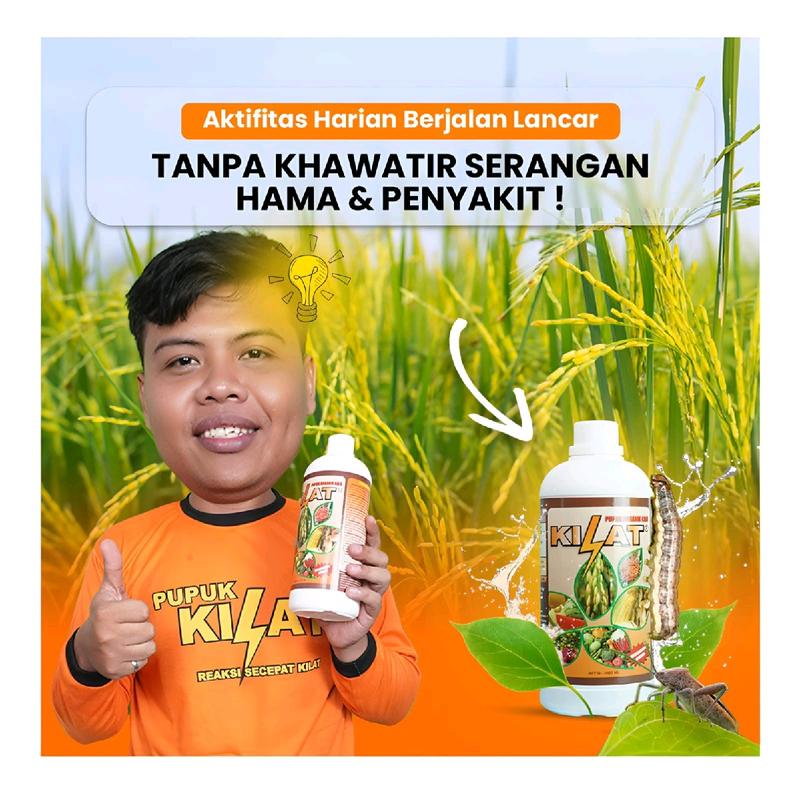 Pupuk Organik Kilat 1000 ml/ Pupuk Kilat Hormon Kilat 500 ml - Shop | Tokopedia