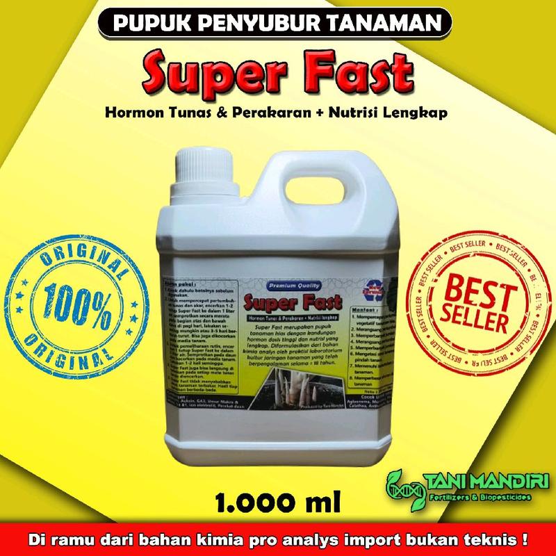 Pupuk Daun Tanaman Super Fast 3 in 1 dengan Hormon Tunas dan - Shop ...