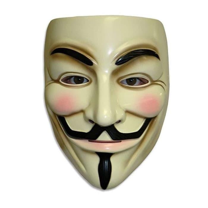 Vendetta Mask Topeng Vendeta Topeng Halloween Anonymous Topeng - Shop ...