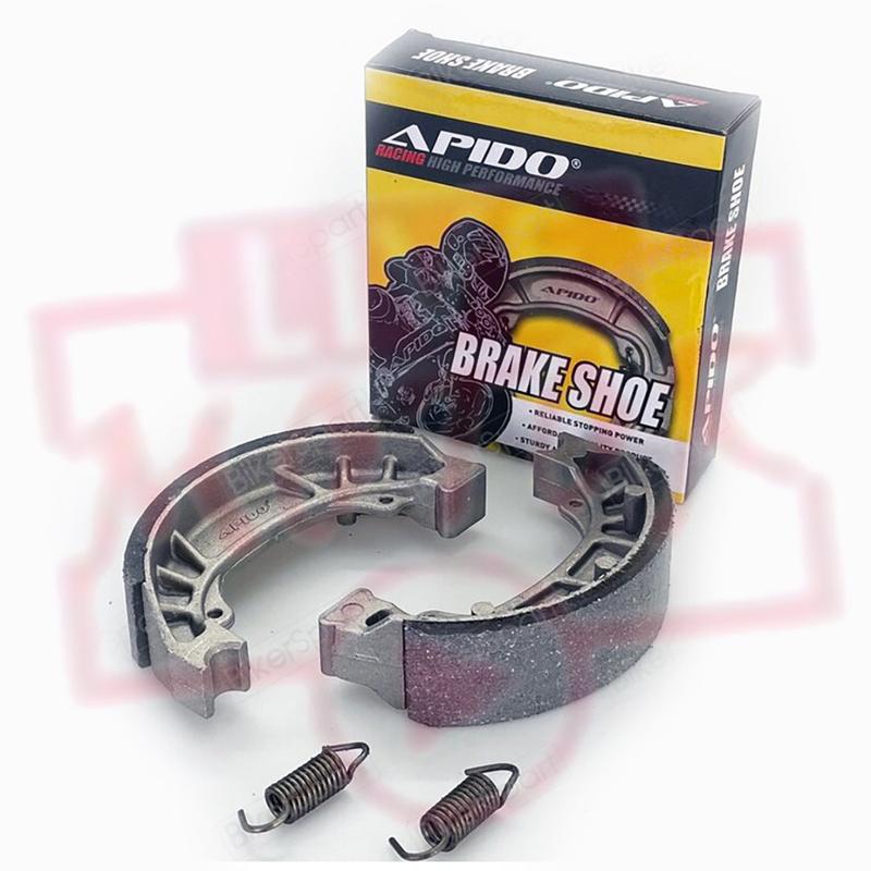 Apido EX5 Brake Shoe Ngam Dream/Wave100/110/125/Alpha/CX110/Dash/Future ...