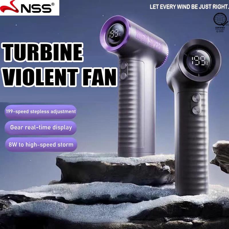 NSS Violent fan portable mini handheld fan bladeless car outdoor ...